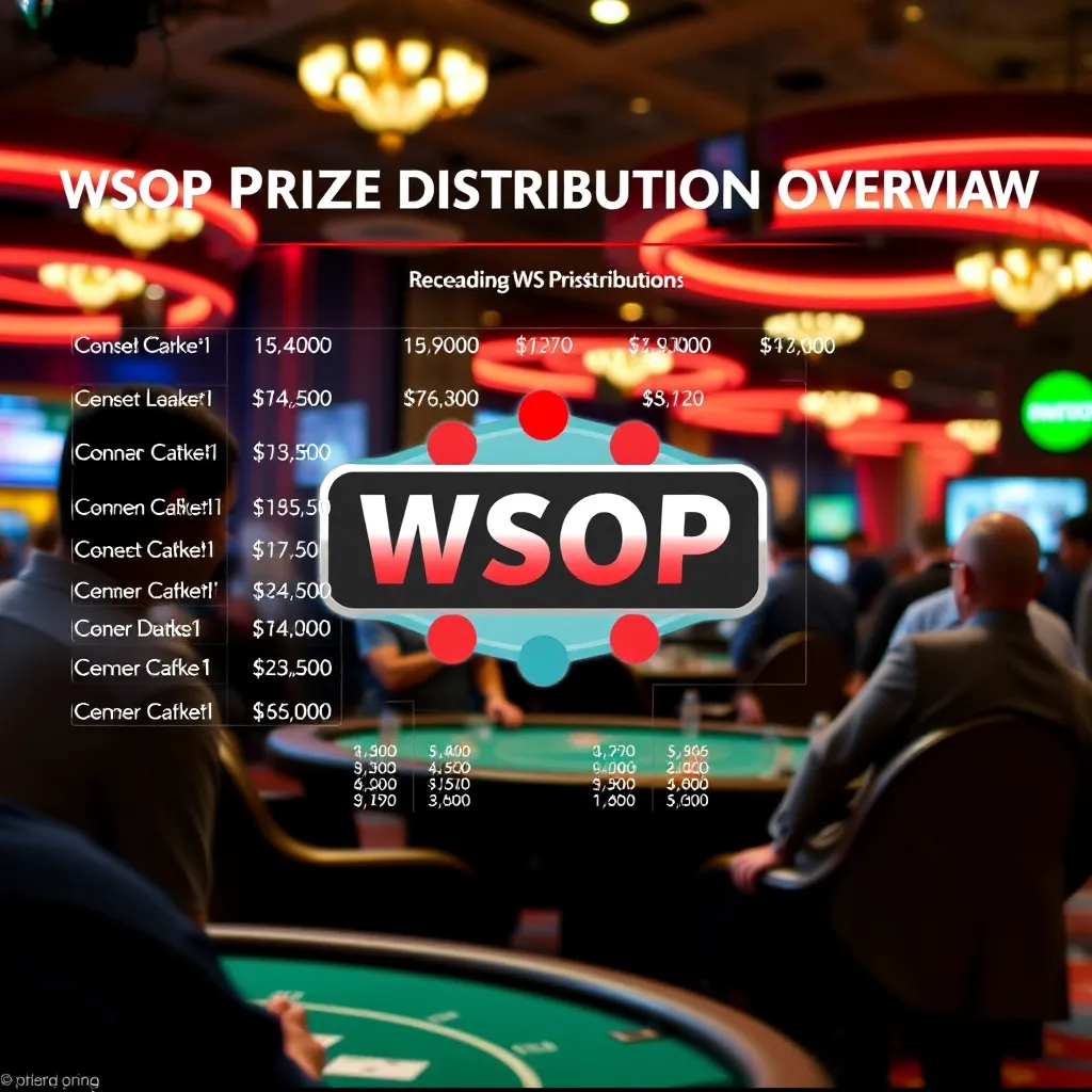 Decoding WSOP Finances: Prize Structures and Earnings